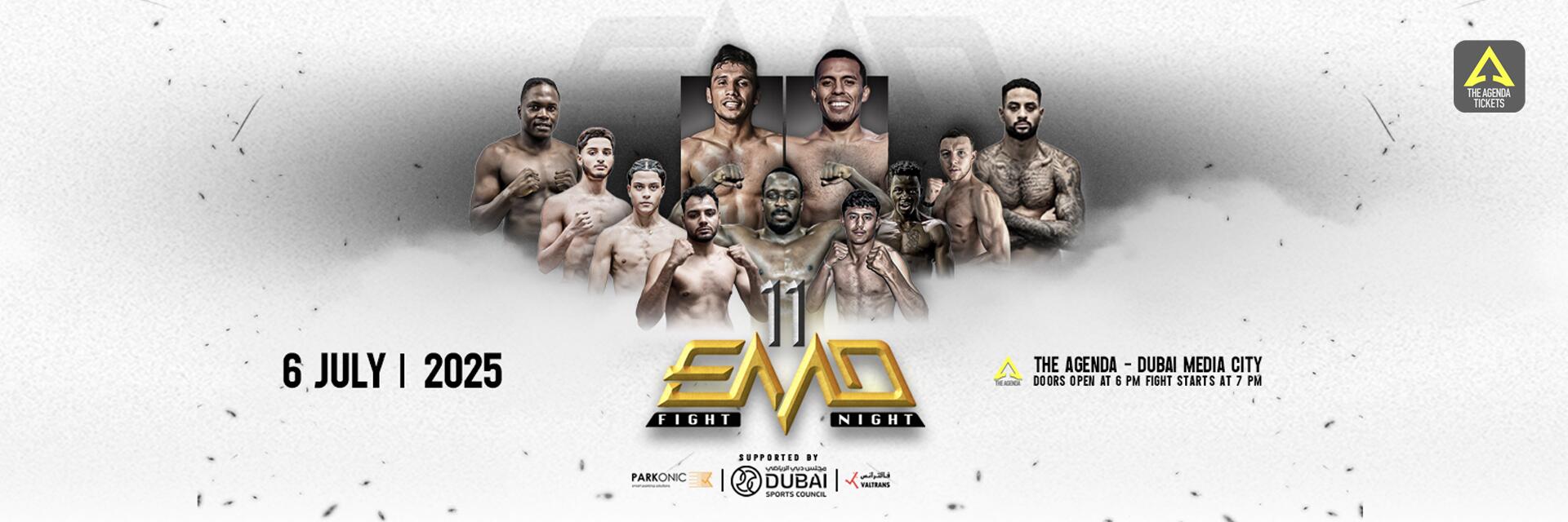 EMD FIGHT NIGHT 11 - The Agenda
