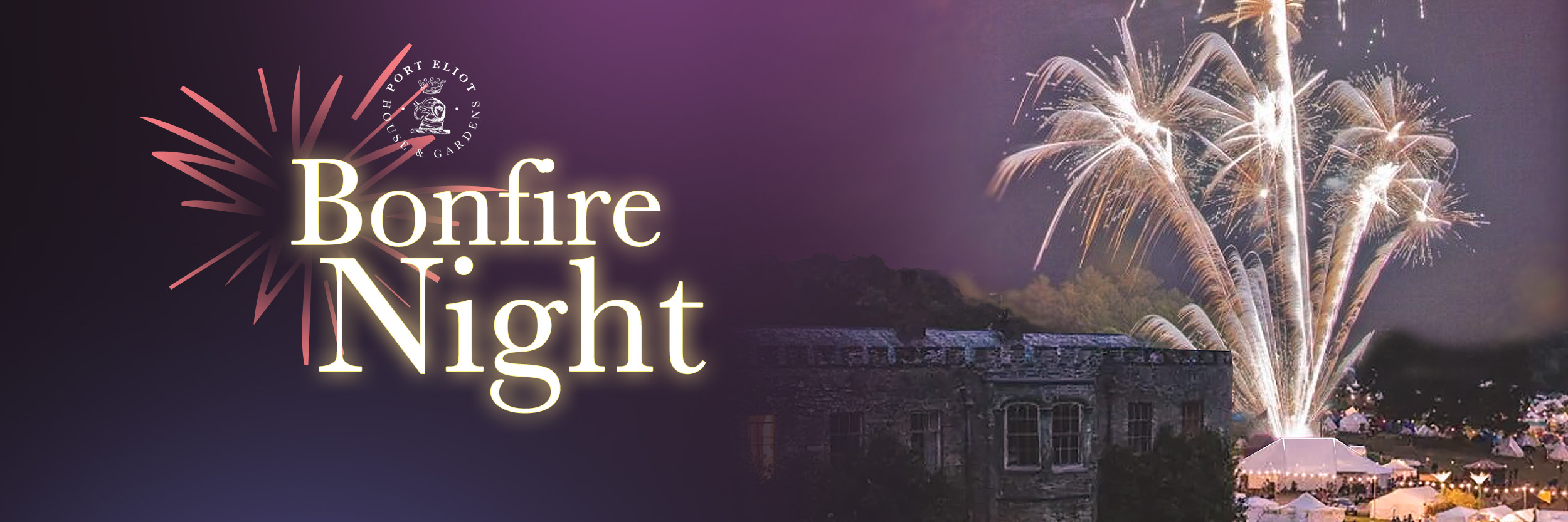 Port Eliot Bonfire & Firework Night - Tixmo